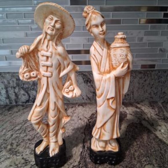 Accents | Vintage Ceramic Oriental Statues | Poshmark